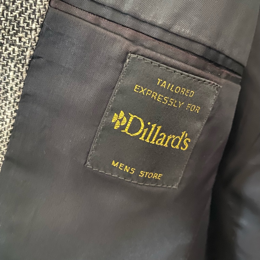 Daniel Hechter Herringbone Wool Men's Suit - Gem